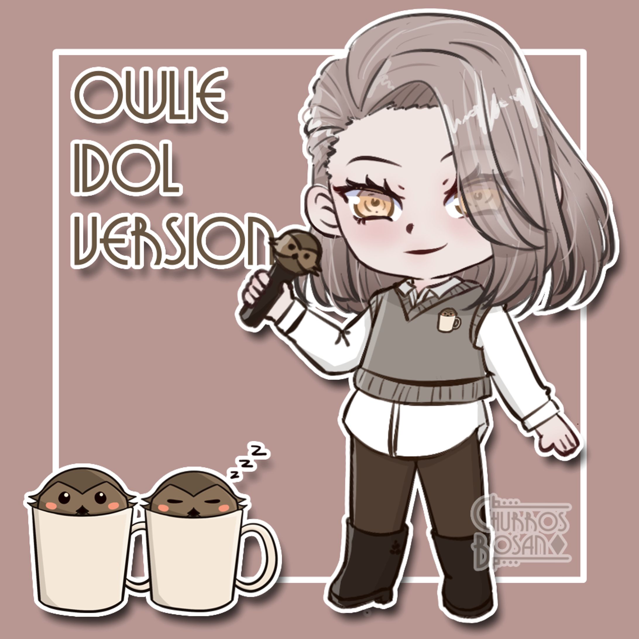 Chibi PNGtuber for Owlie_