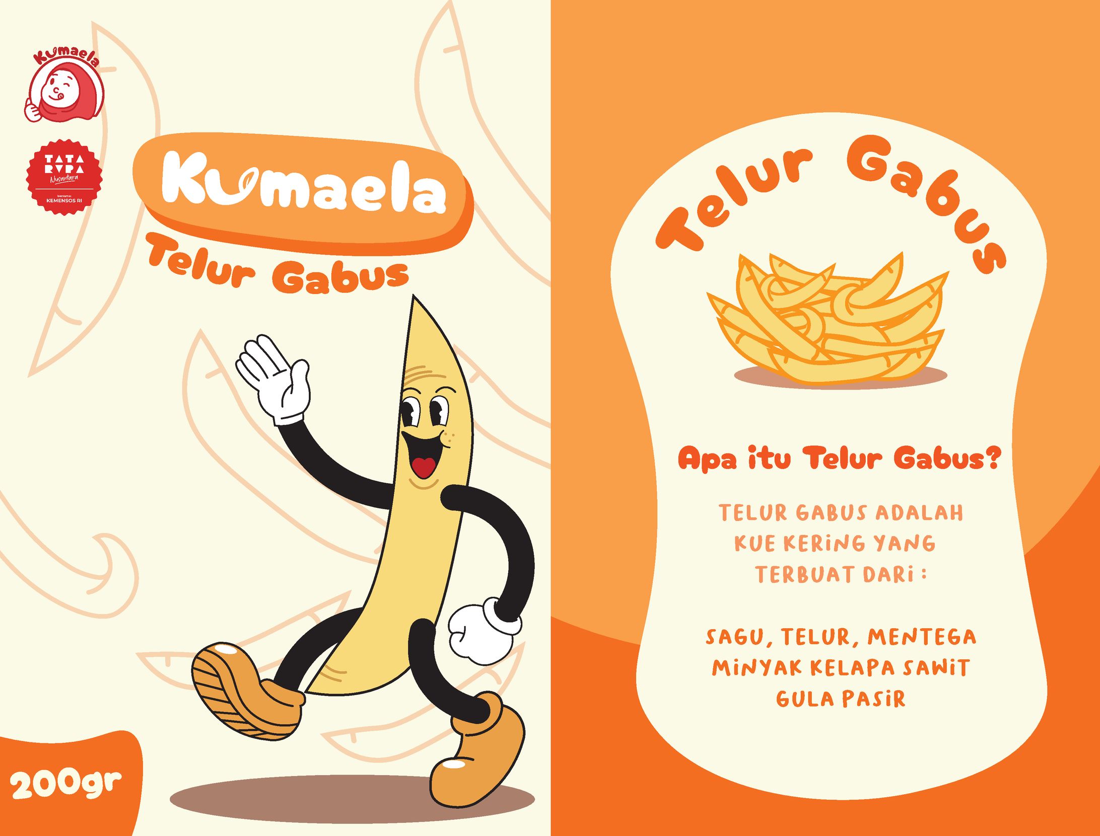 Packaging Kumaela (Telur Gabus)