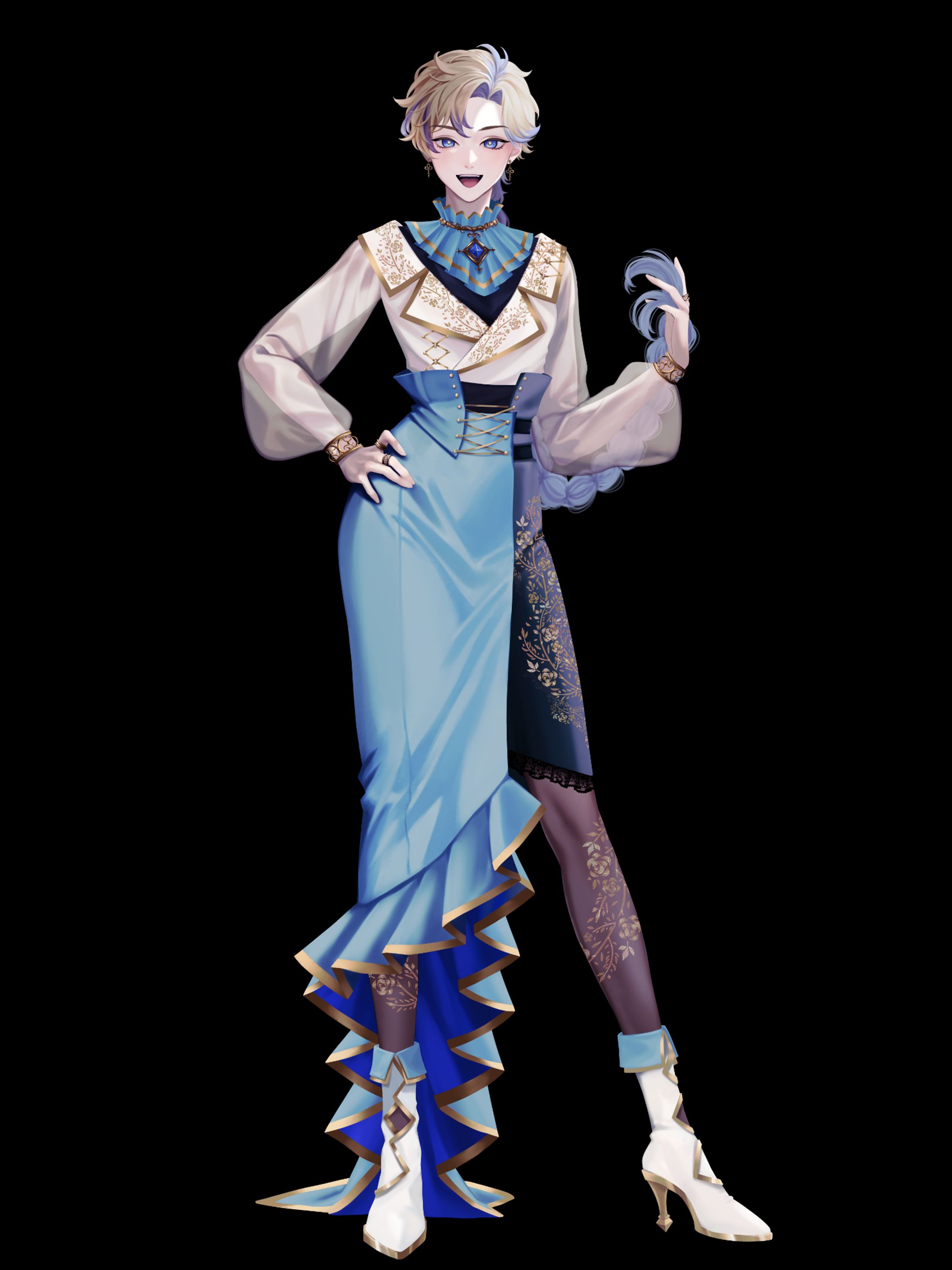 ご依頼／IRIAM用立ち絵Ver.1