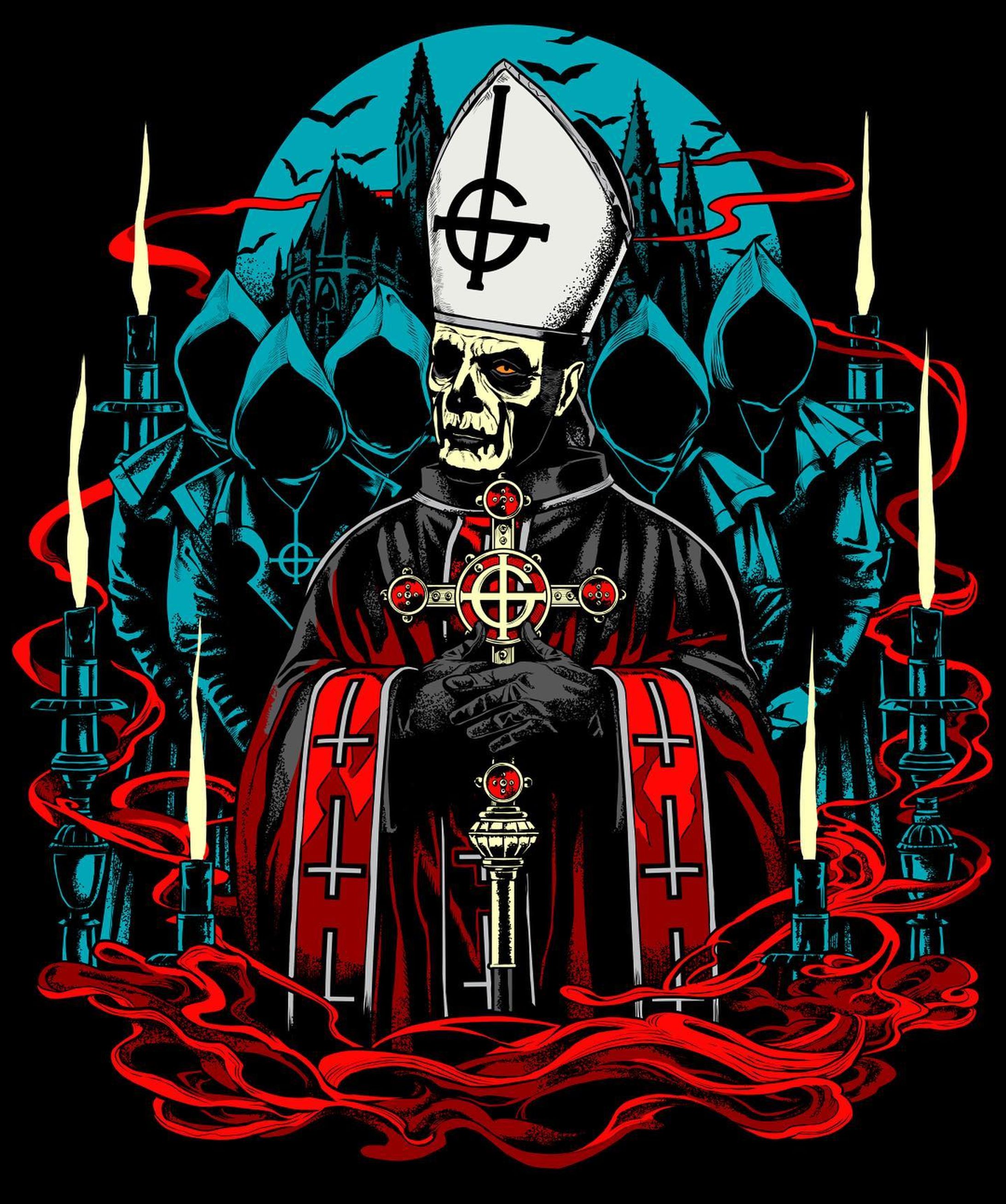 merch designs for GHOST
