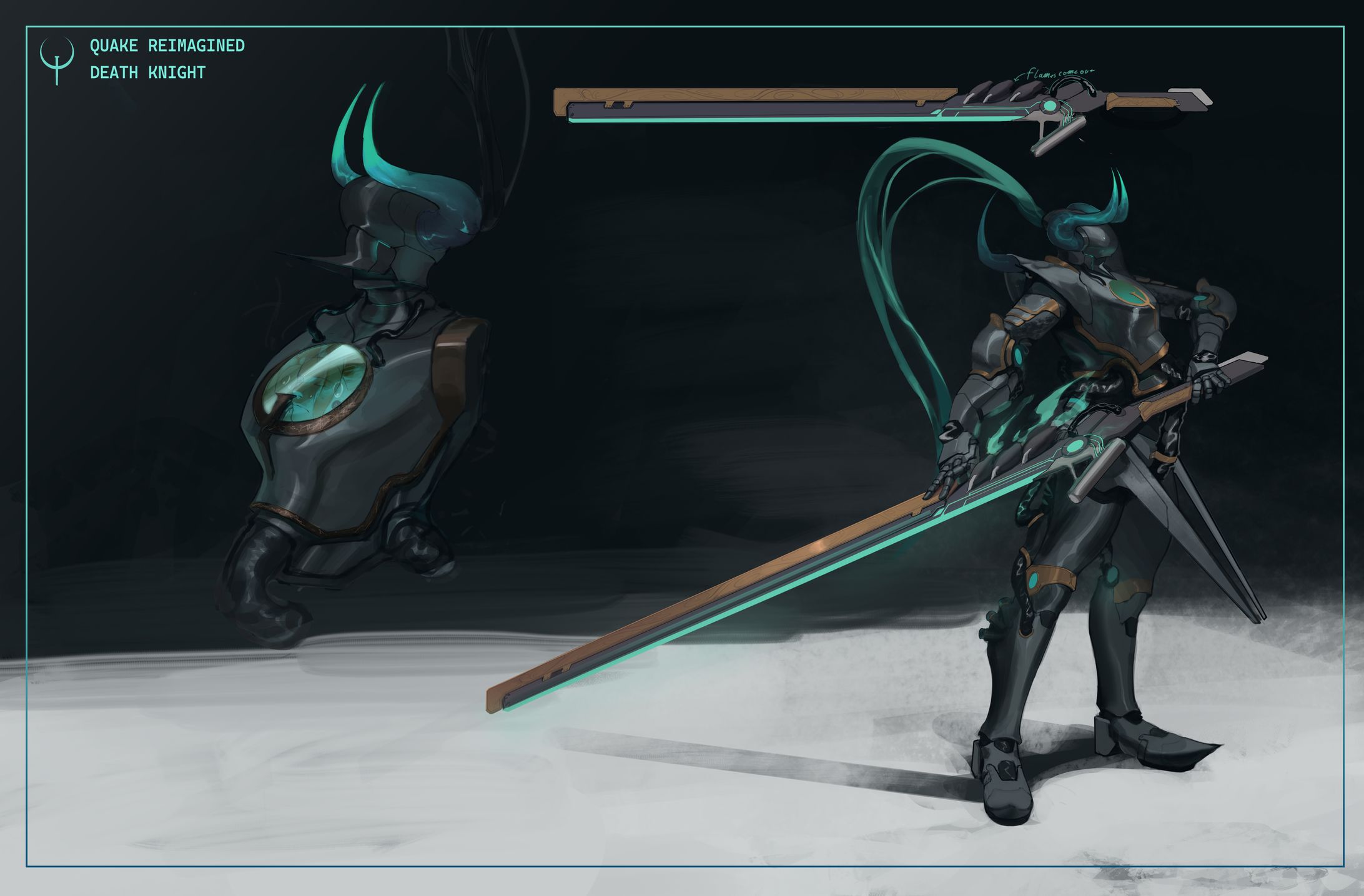 QUAKE Reimagined Death Knight