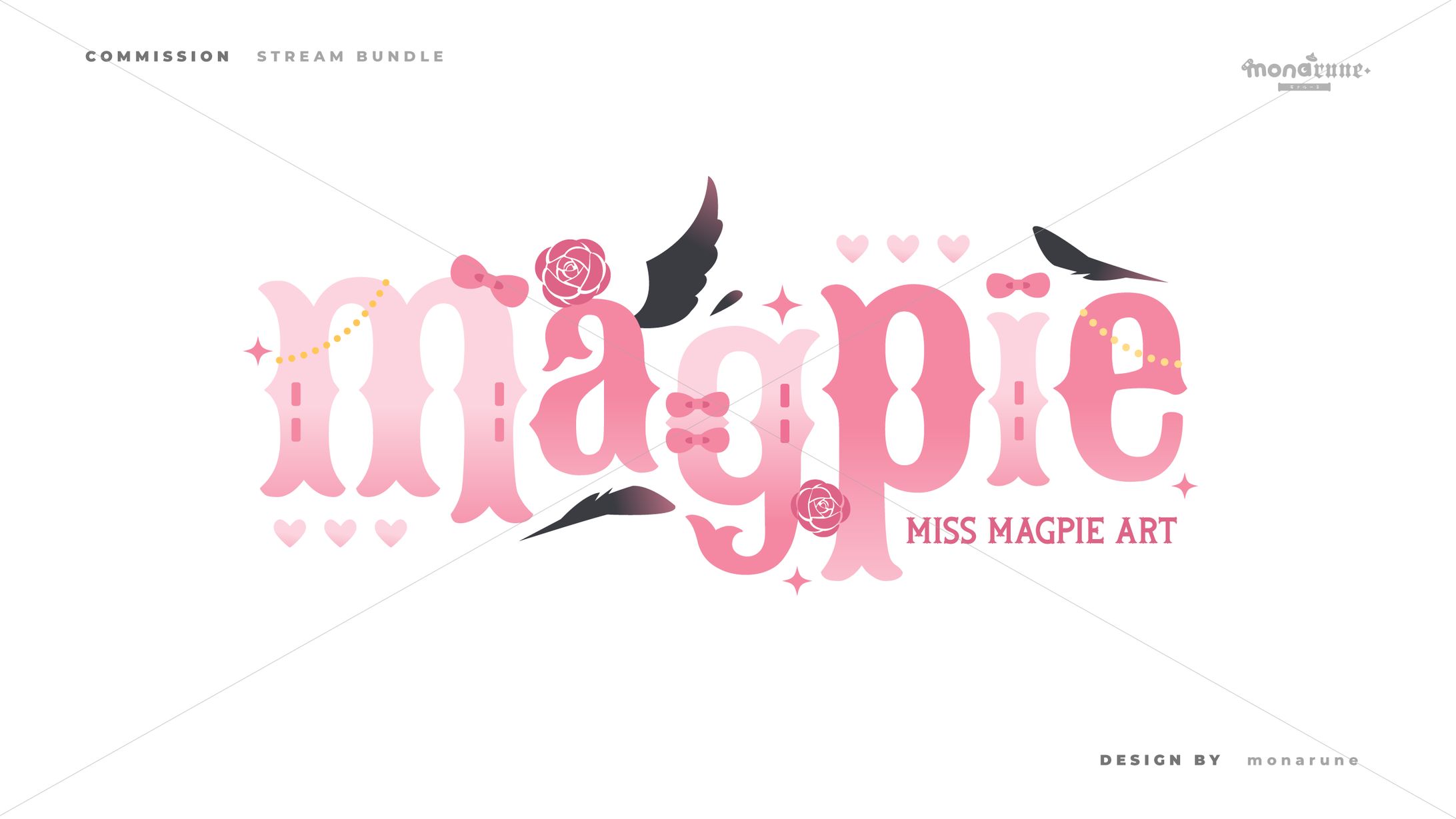 logo design : Miss Magpie Art