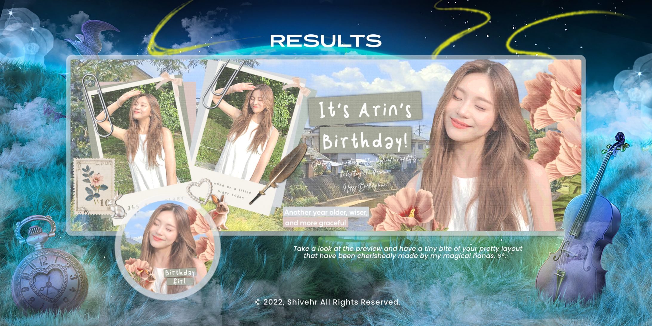 Custom Layout + Twibbon