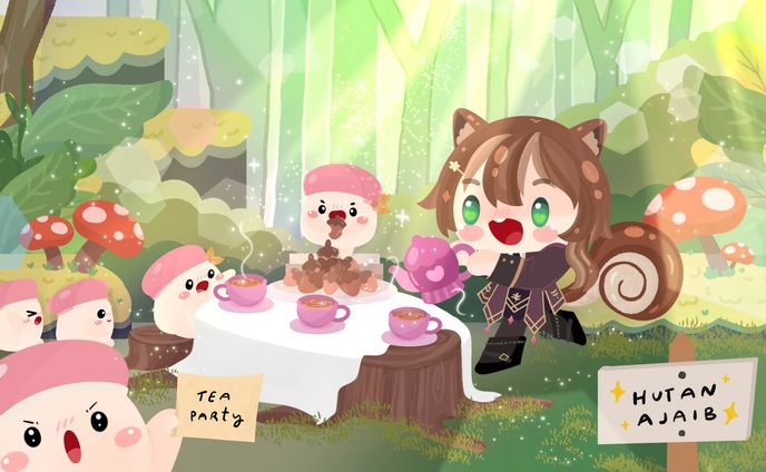 Risu Camping with Risuners