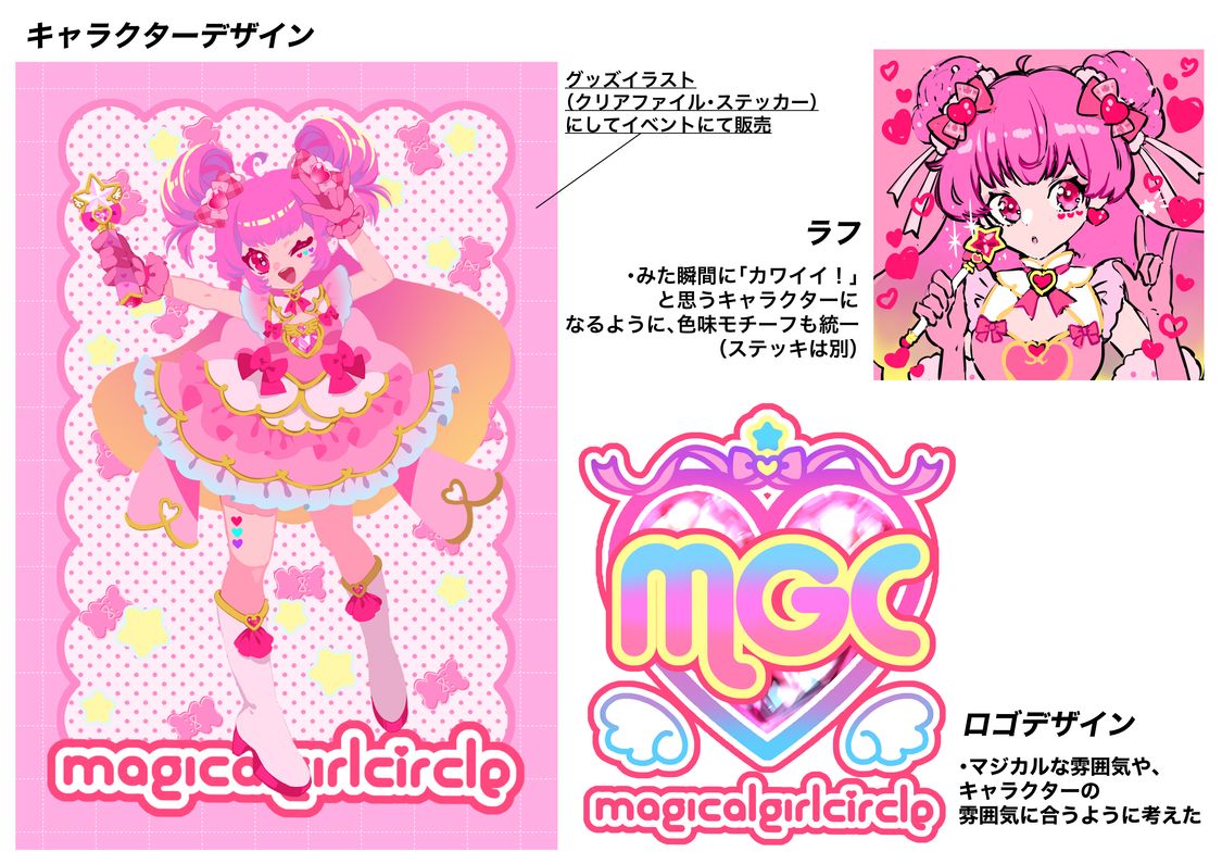 【オリジナル作品】magical girl circle（MGC）