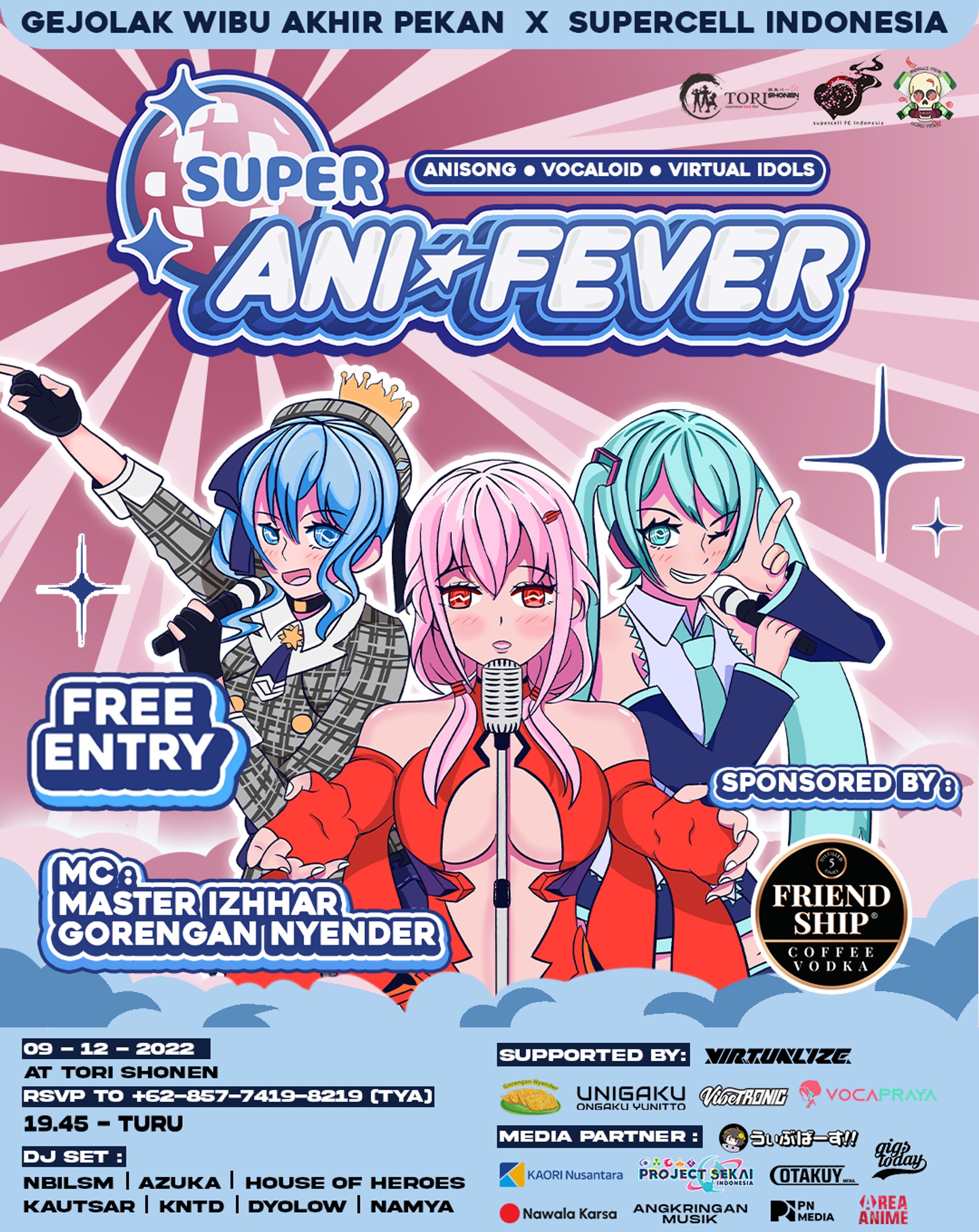 [Poster] Super Ani-Fever - GWAP