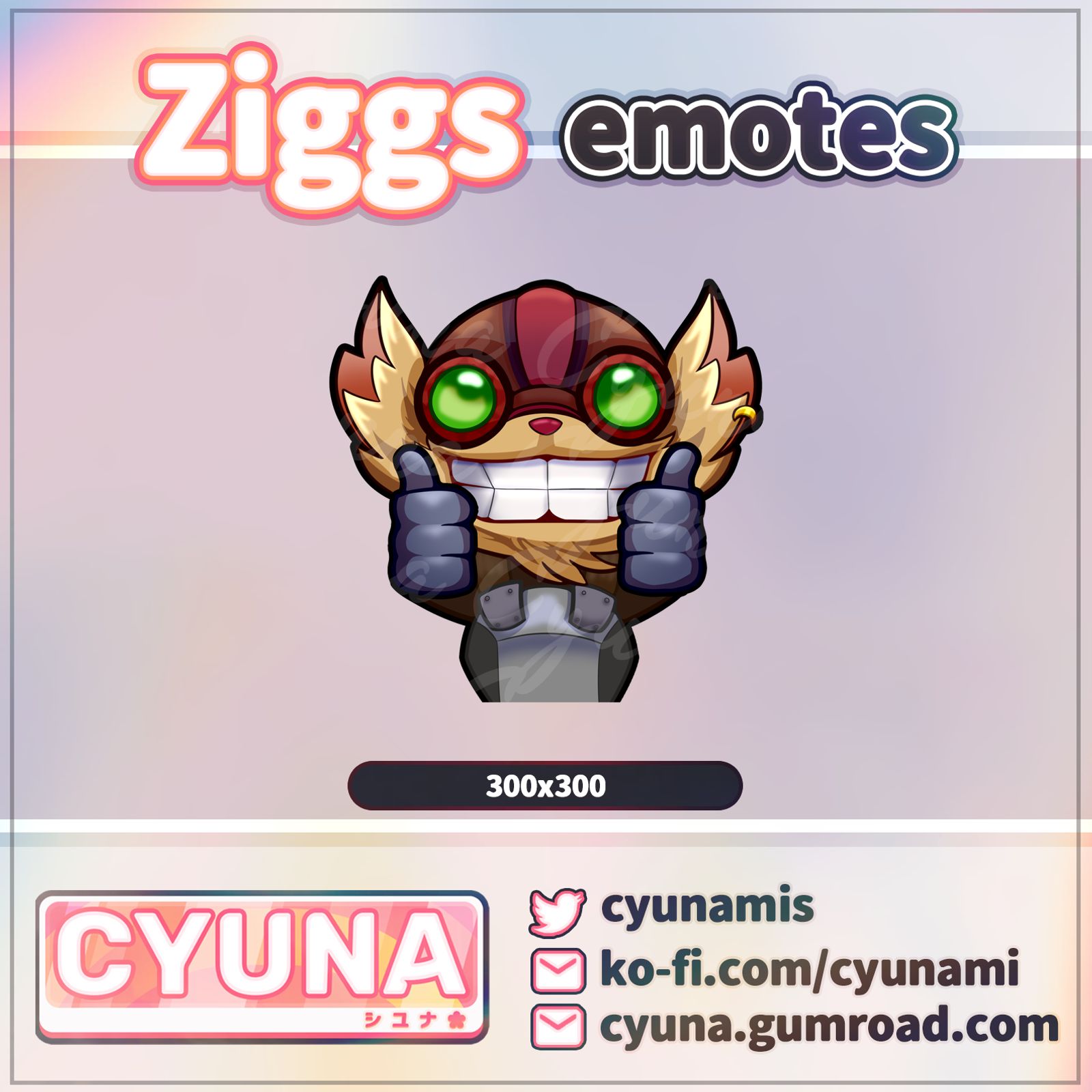 Ziggs (League of Legends) Emote