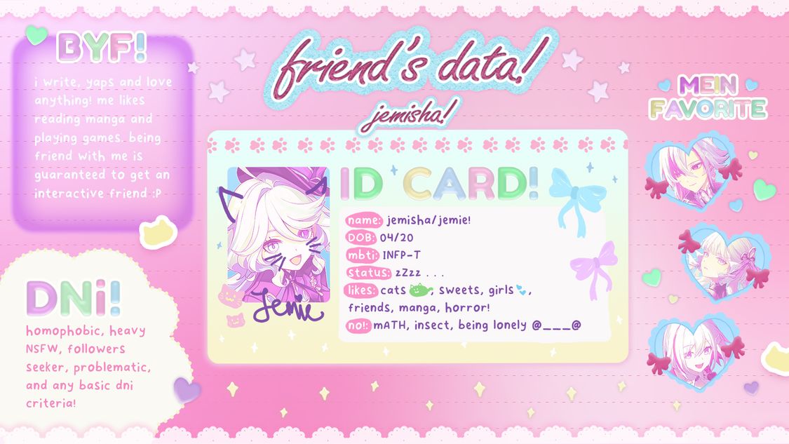 Friendship CV: Jemisha