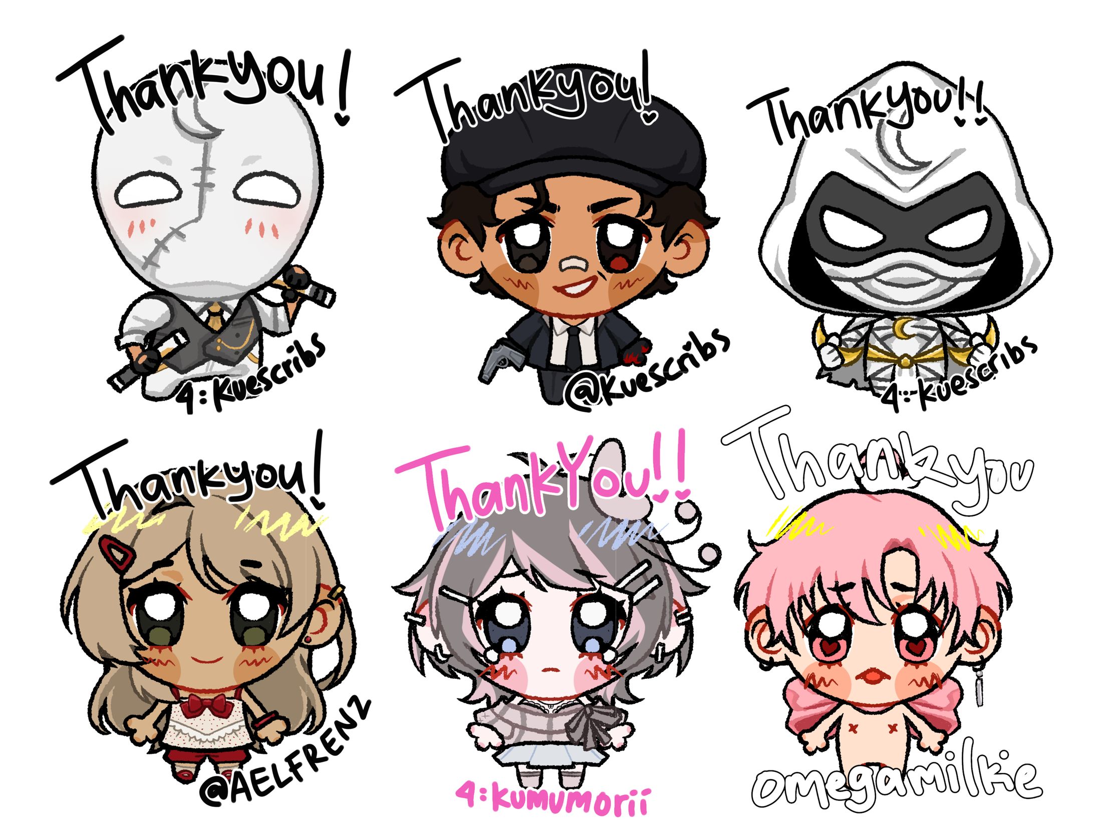 December - January Mini Chibi Commissions 2