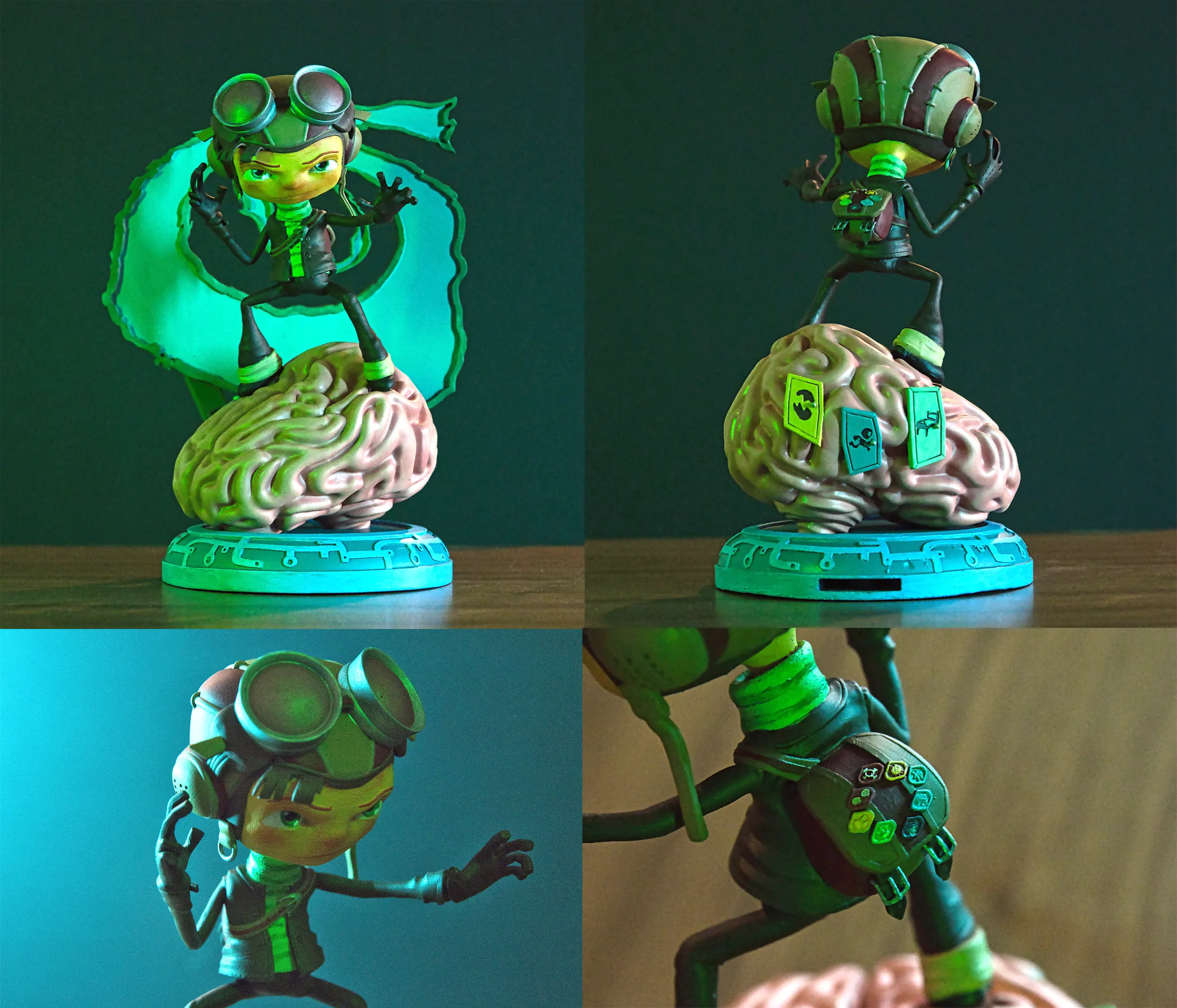 Raz - Psychonauts Fanart (3D Print)