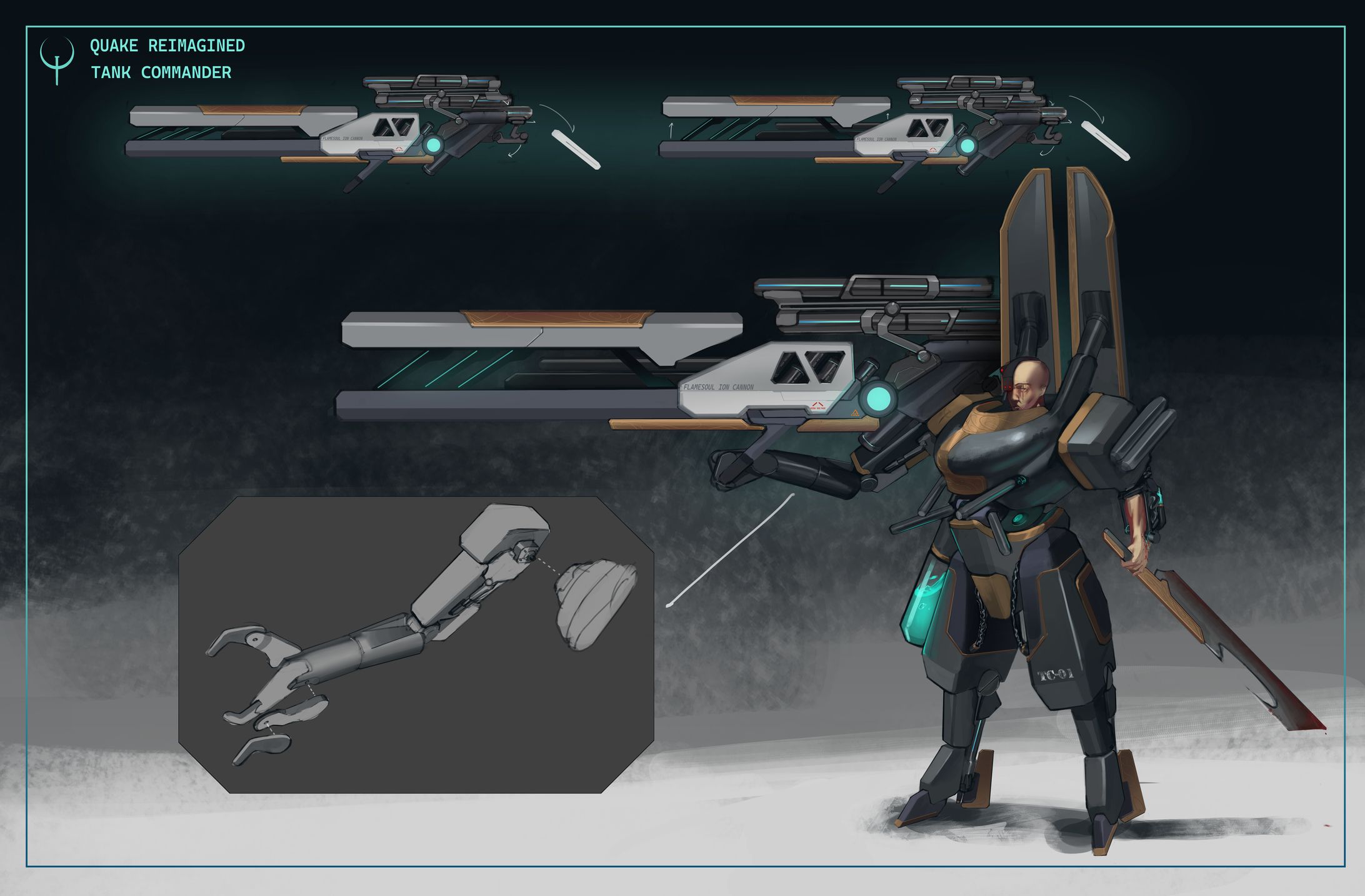 QUAKE Reimagined Tank Commander