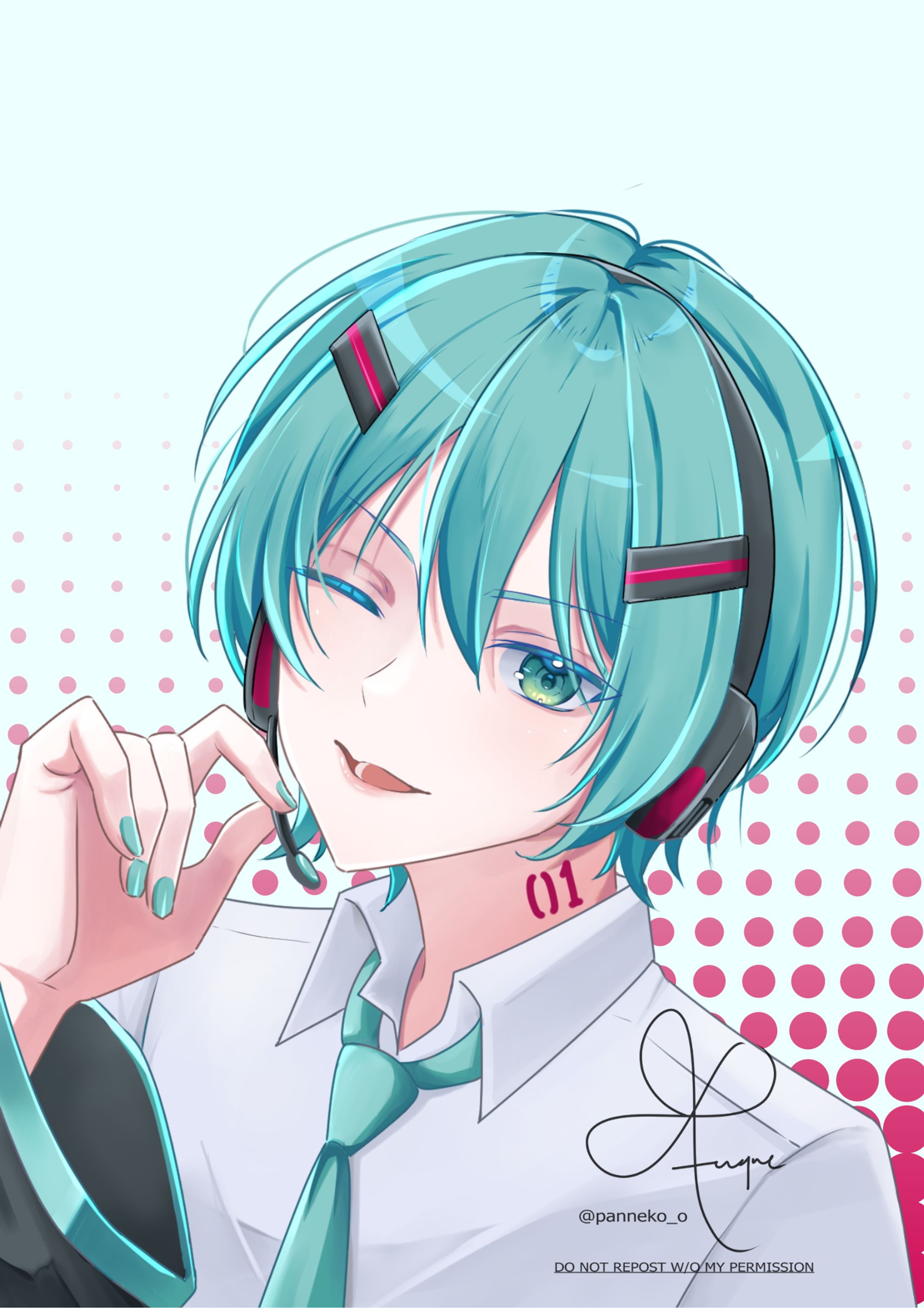 Hatsune Miku Genderbend