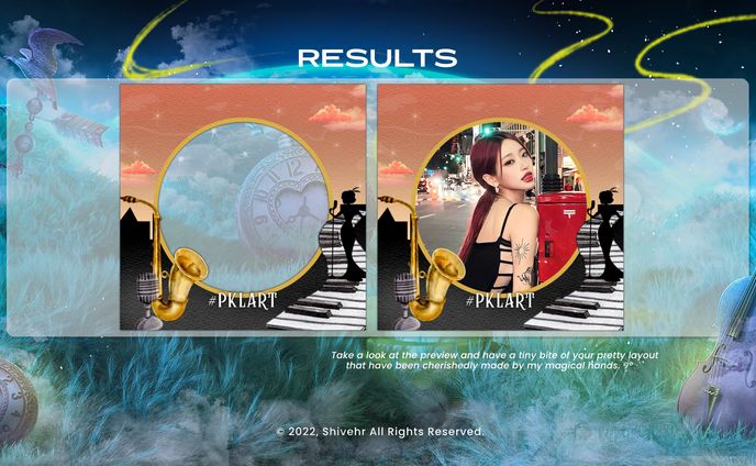 Custom Layout + Twibbon