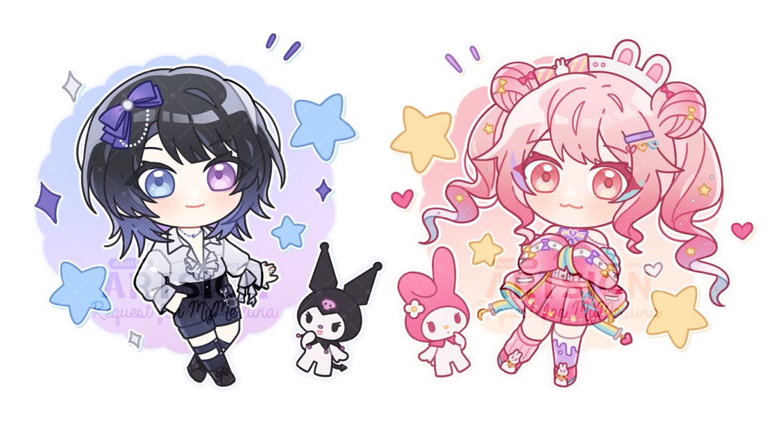 Commission : Chibi Jelly Illustration