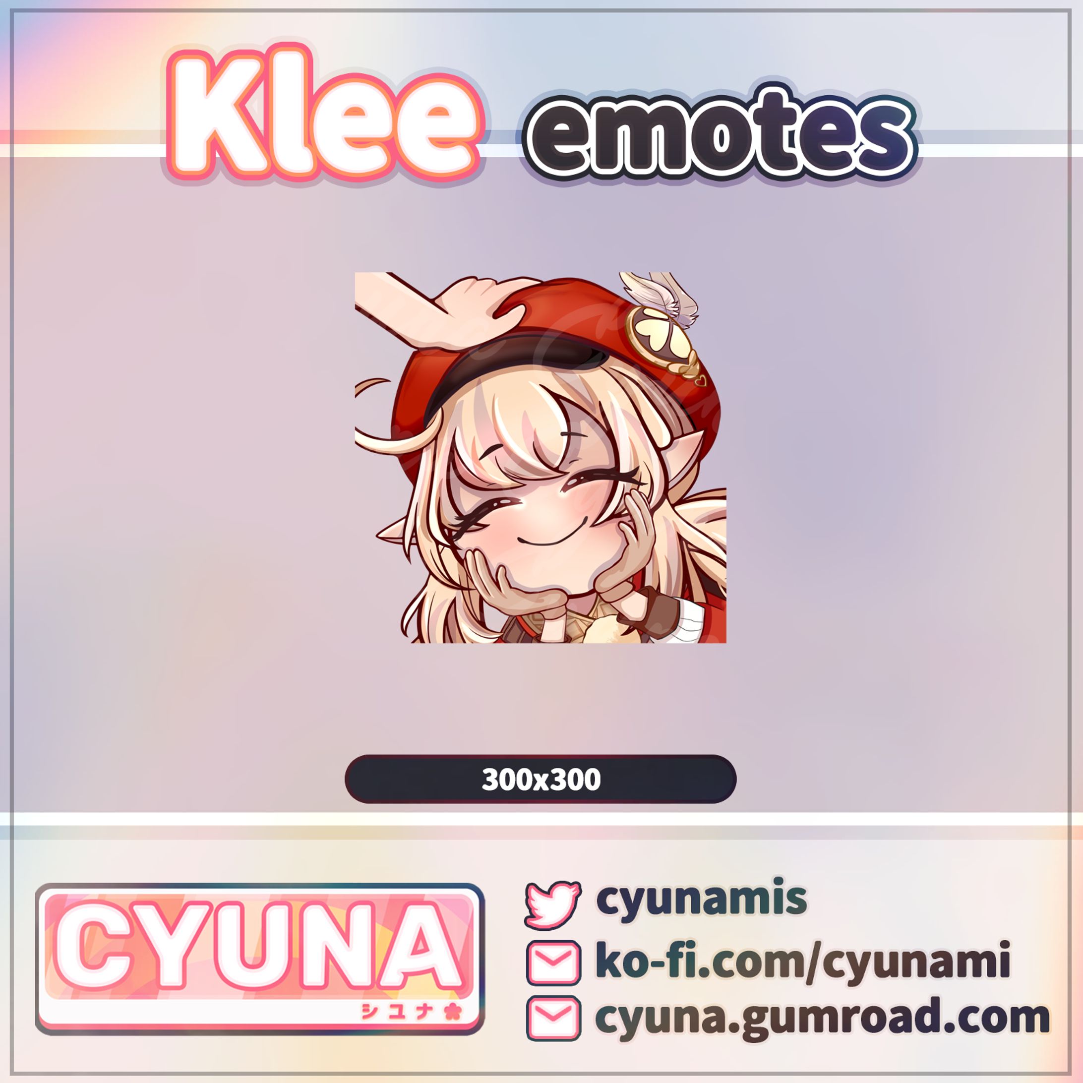 Klee (Genshin Impact) Emote