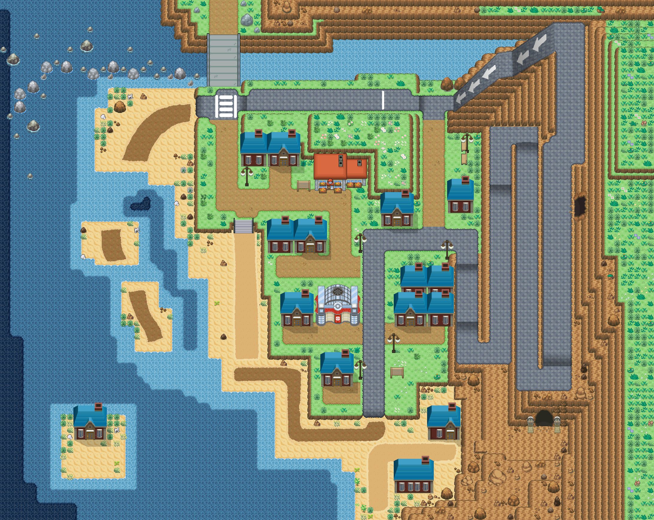 Cyllage City + Connecting Cave