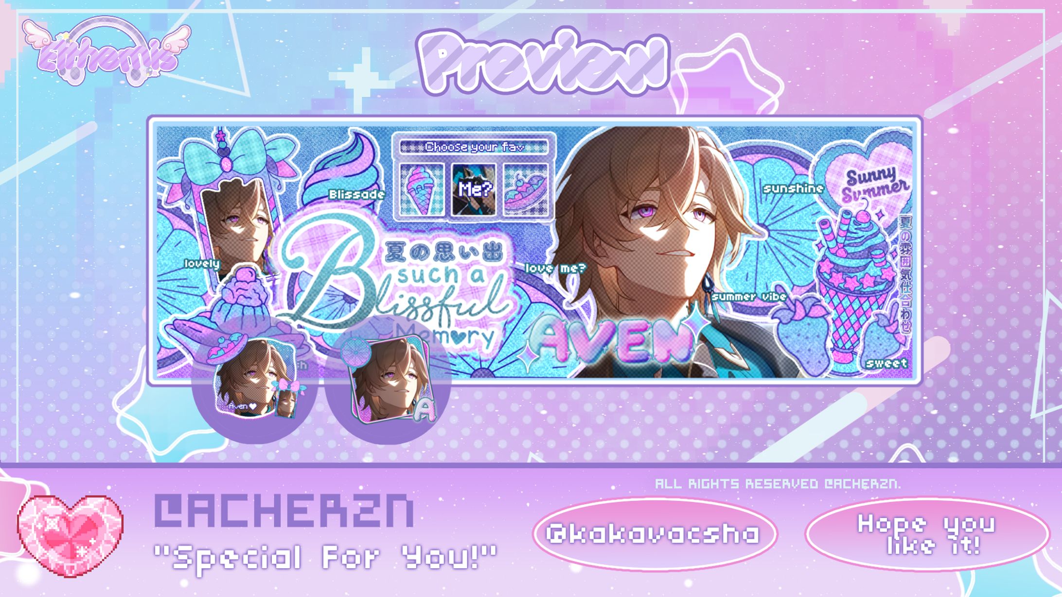 ꒰Aventurine Blissade꒱