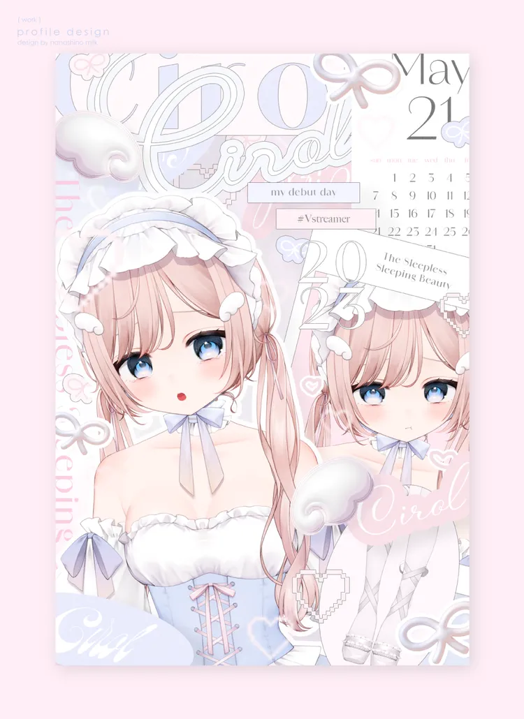 Cirolちろる様 プロフィールデザイン