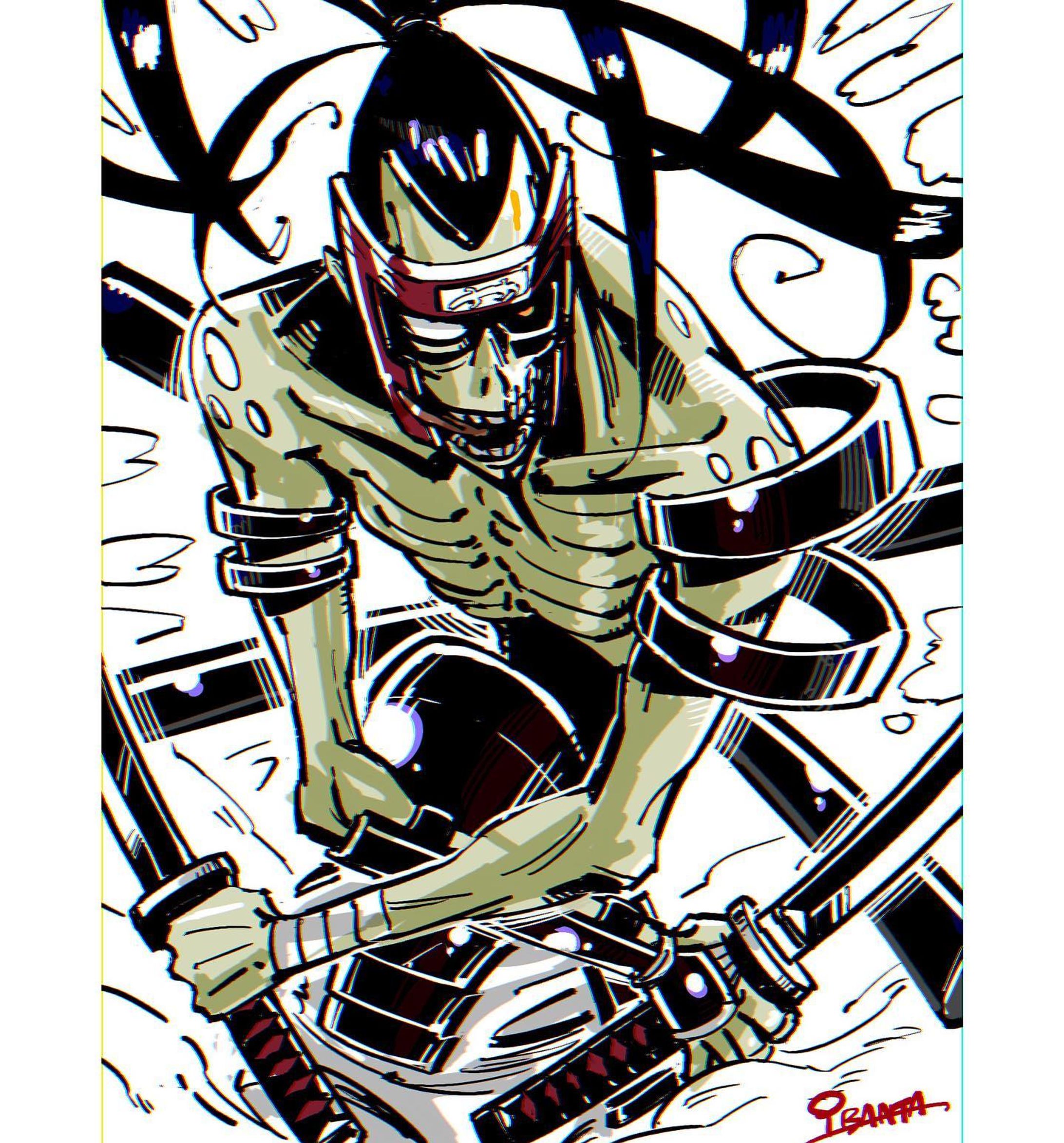 FANARTシャーマンキングの蜥蜴郎SHAMANKING TOKAGERO