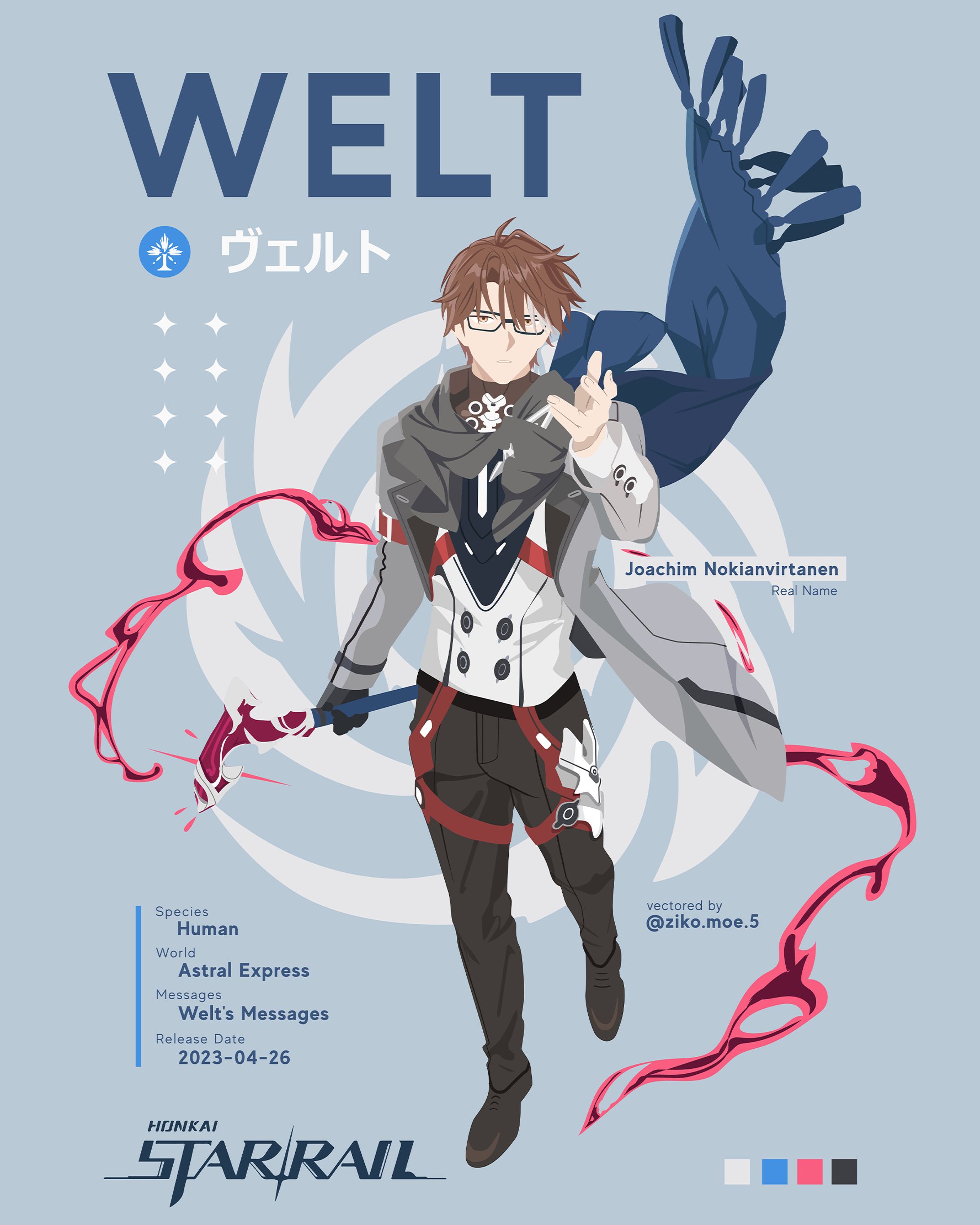 Vector || Poster Welt HSR