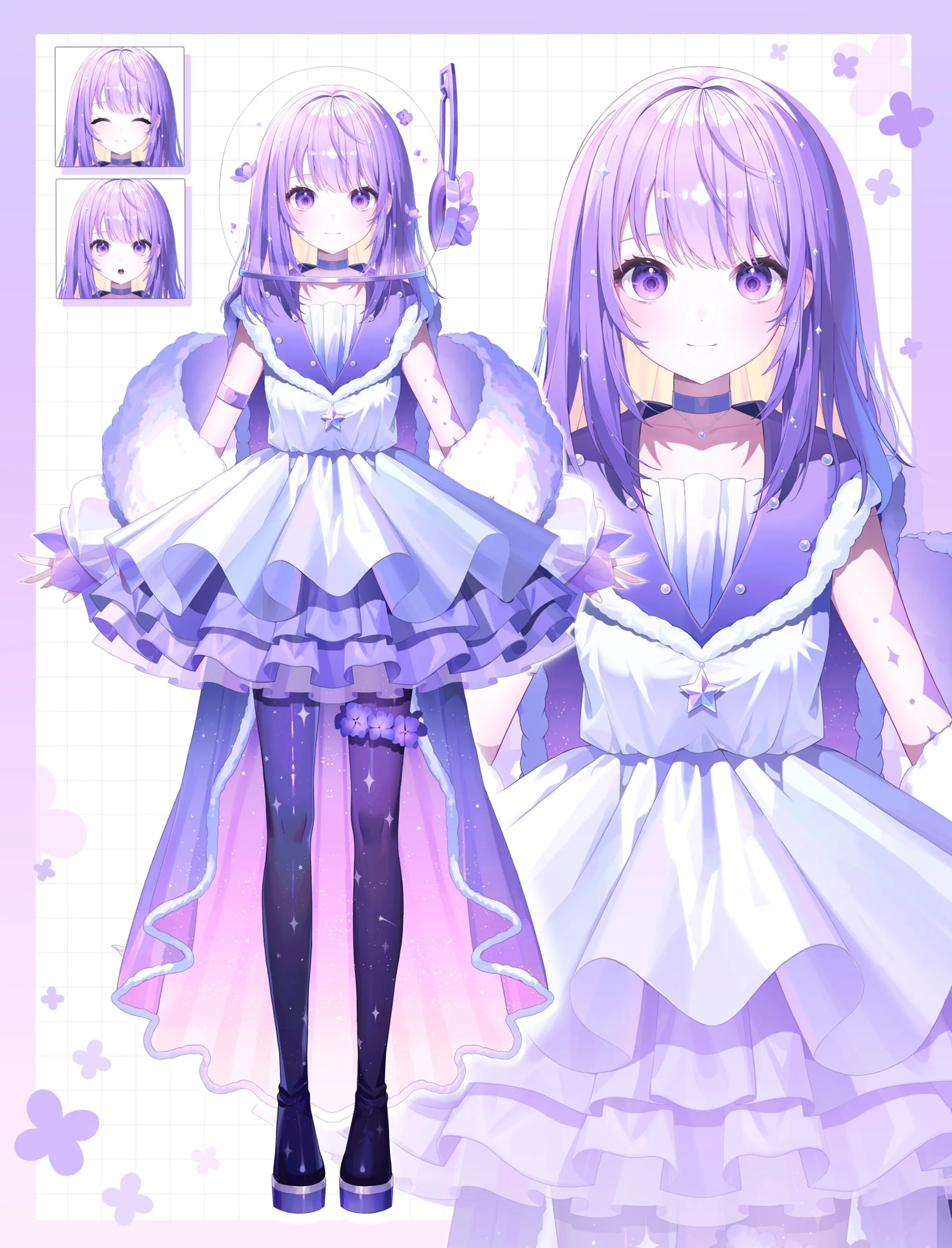 しほ様 VTuberモデルイラスト