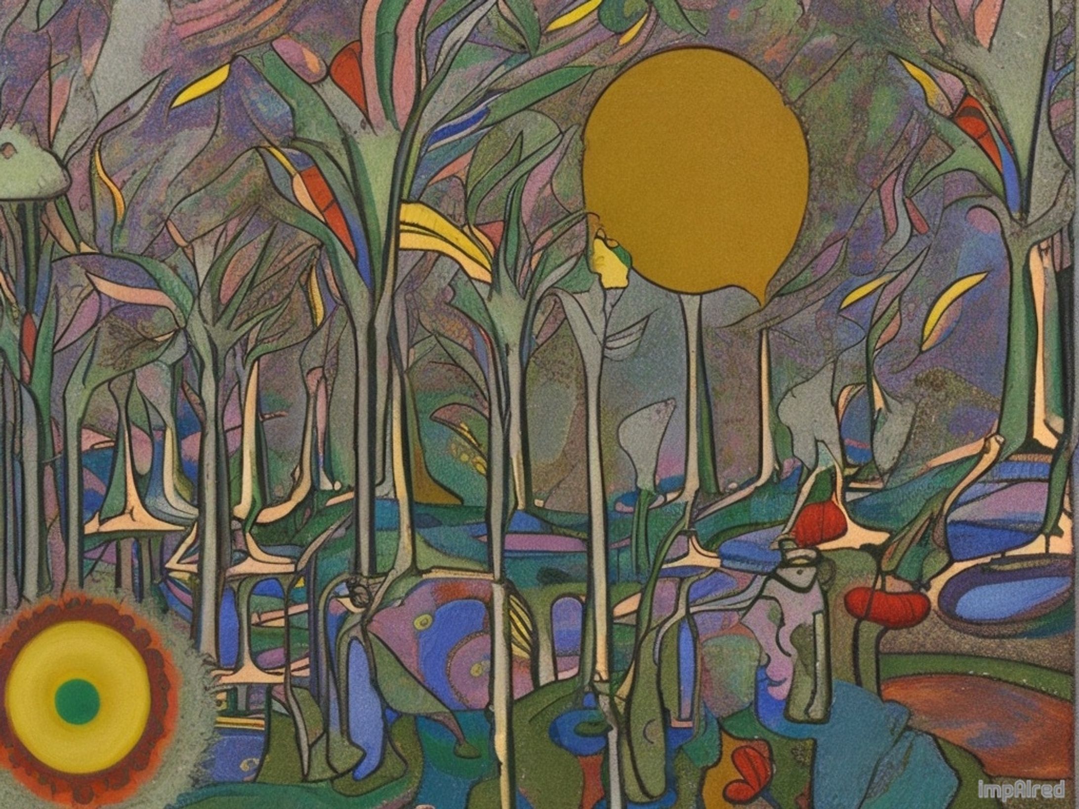 A reflection of creation and space (for Alice Coltrane) I