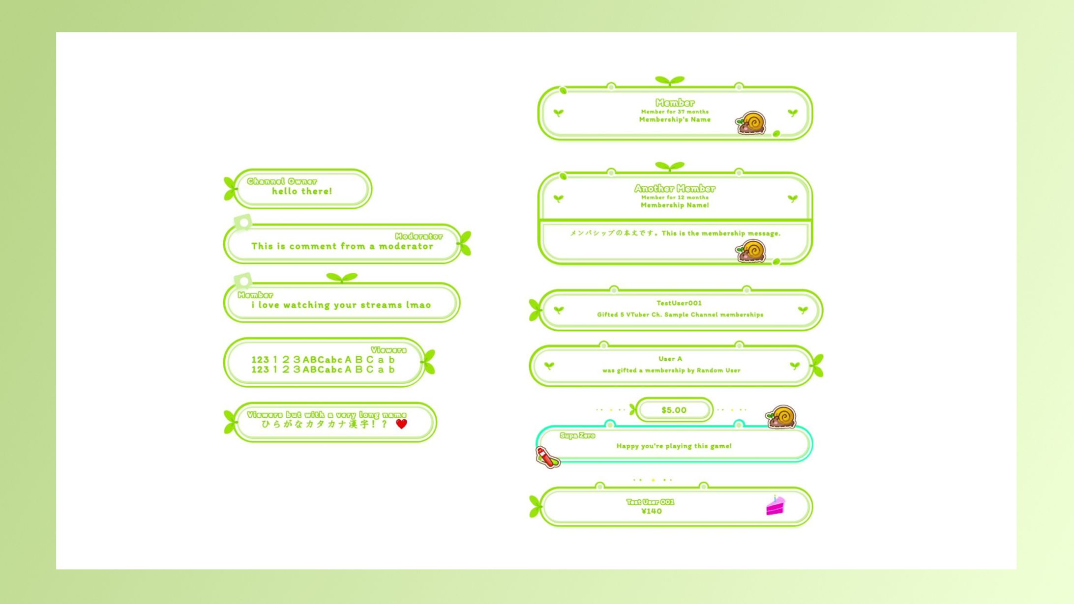 Live Chat CSS / Lemi Lichen