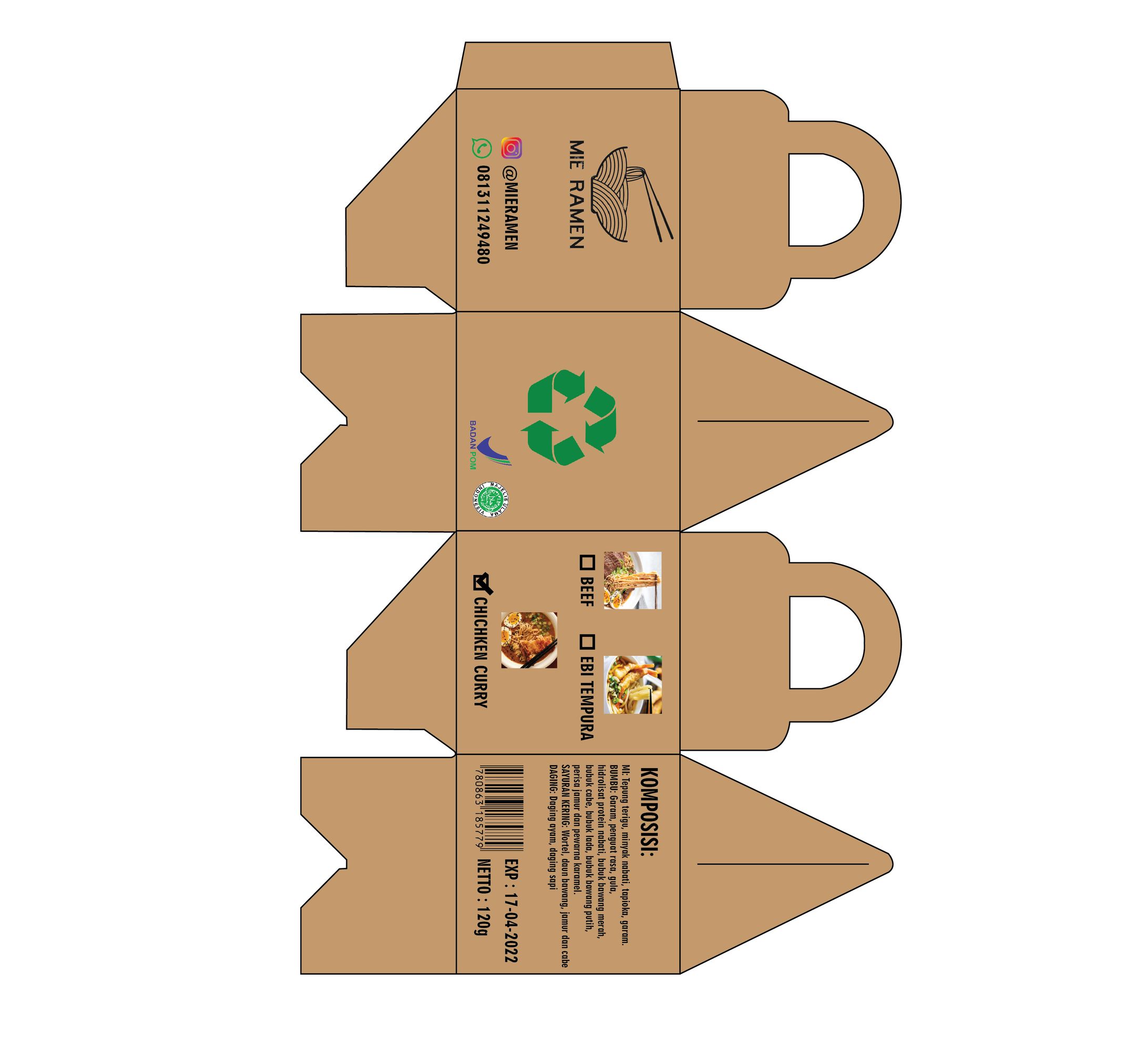 Packaging Mie Ramen