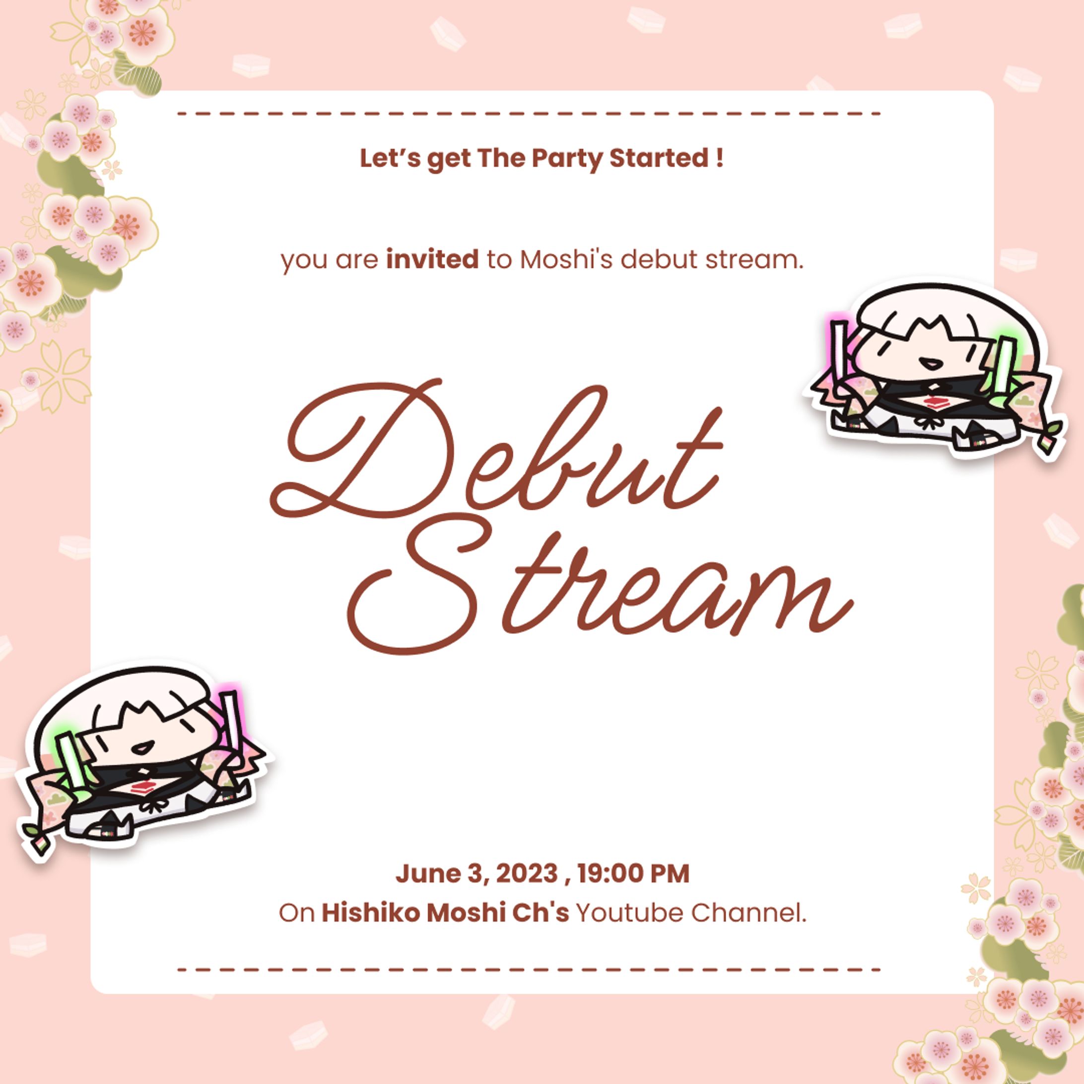 Invitation Letter for Hishiko Moshi