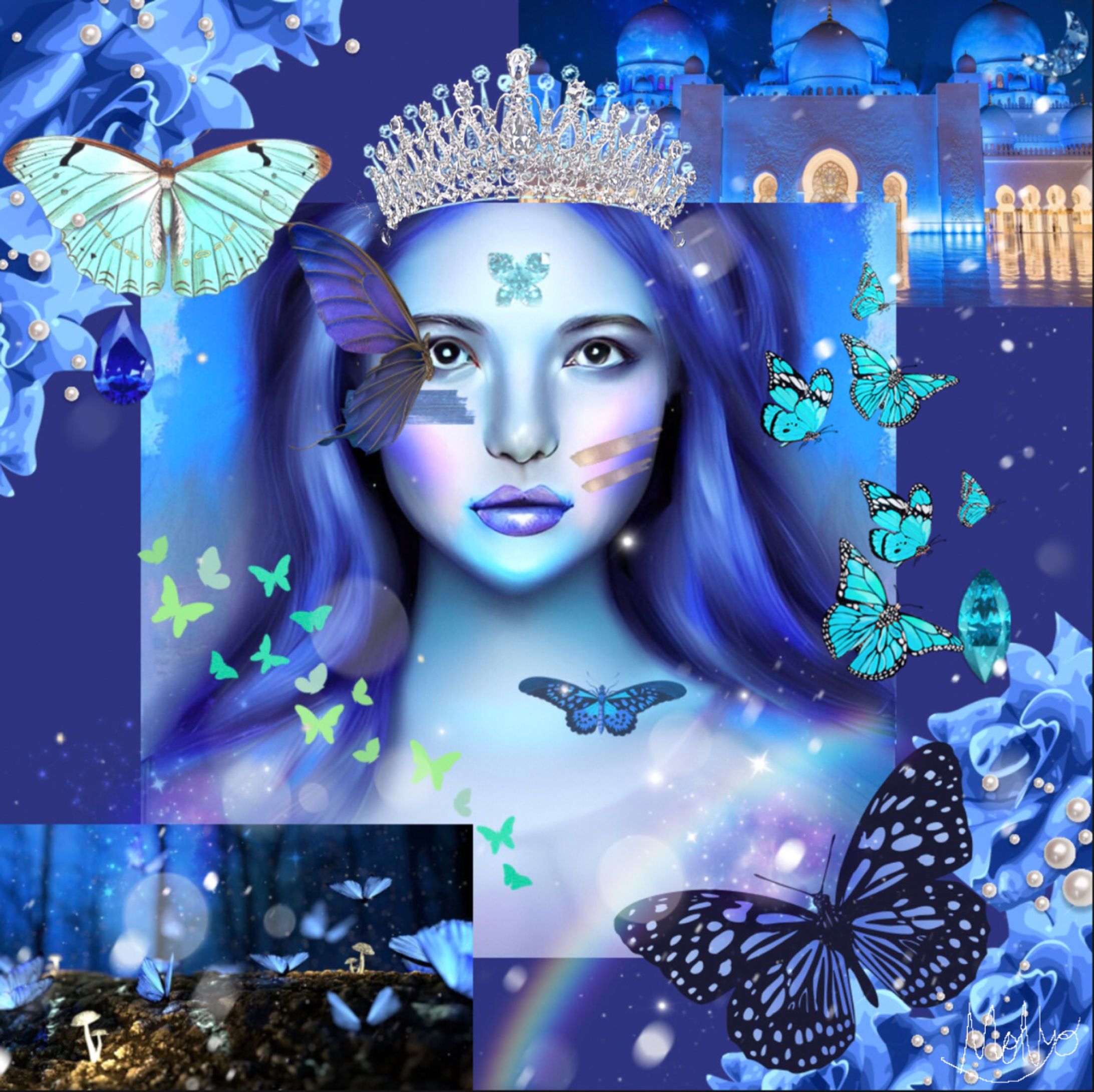 Moonbow butterfly princess